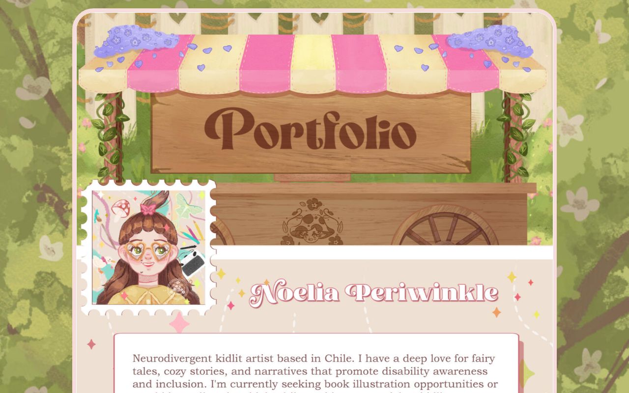 Noelia Periwinkle Portfolio